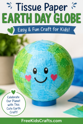 Tissue Paper Earth Day Globe