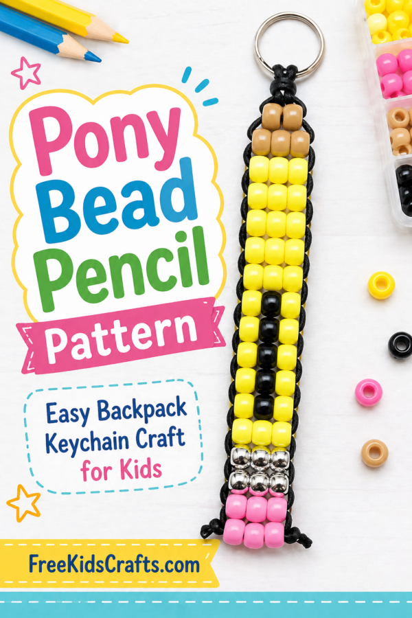 Pony Bead Pencil Pattern