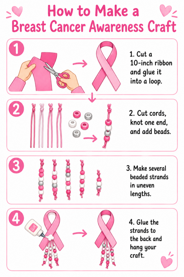 Breast Cancer Awareness Craft